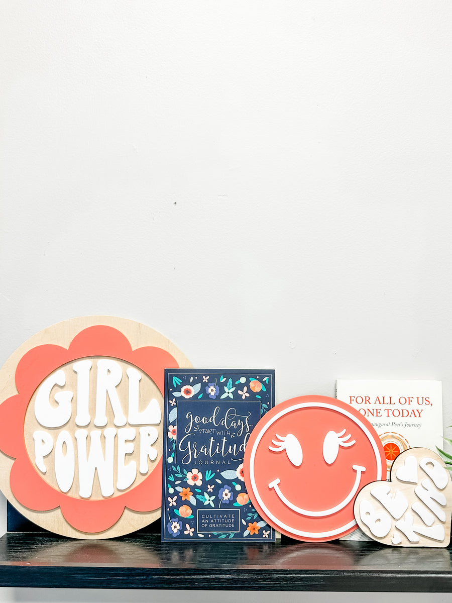 Retro GIRL POWER sign – Creative Work of Heart